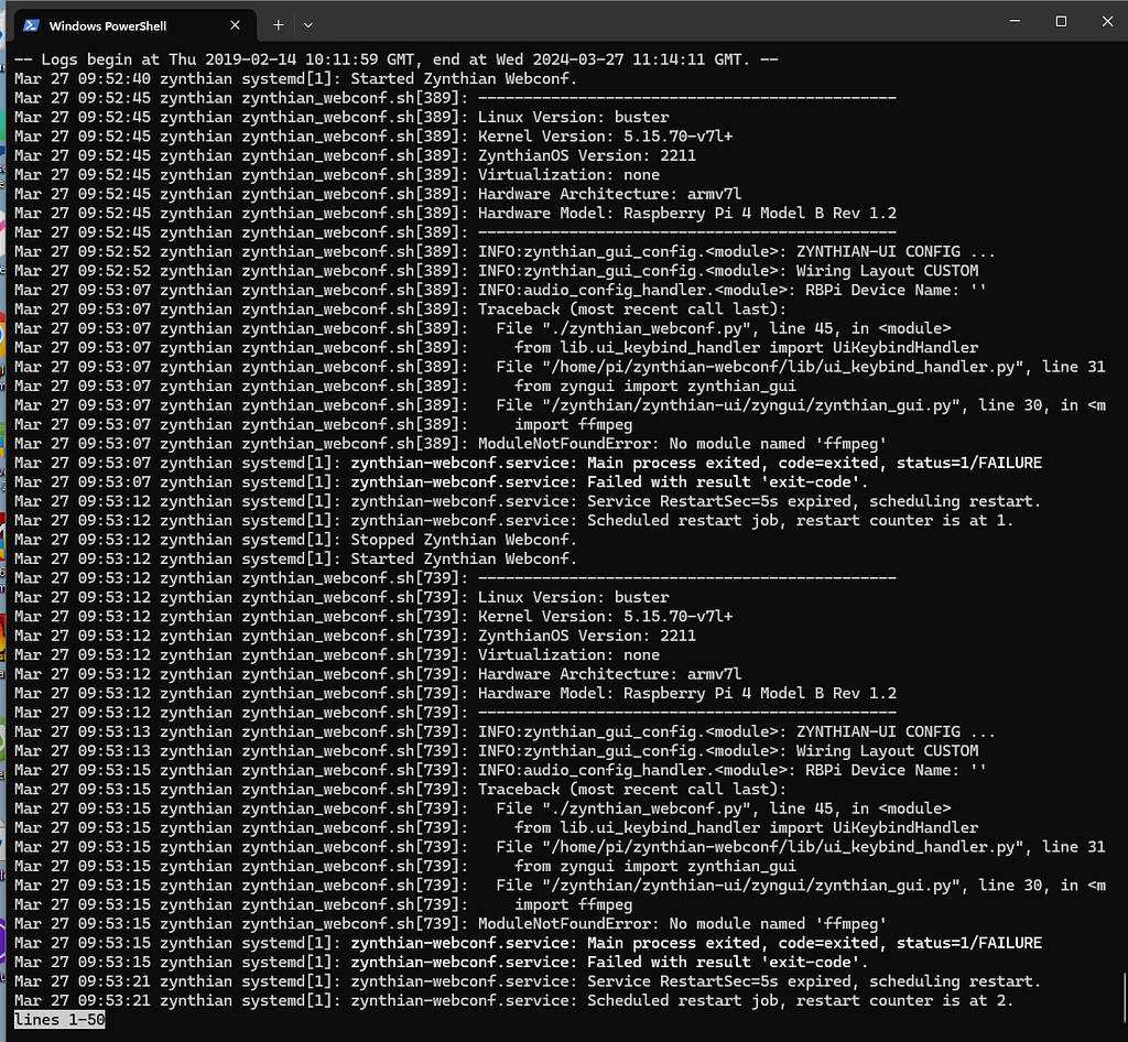 Cant Boot After Update Page 2 Software Zynthian Discourse